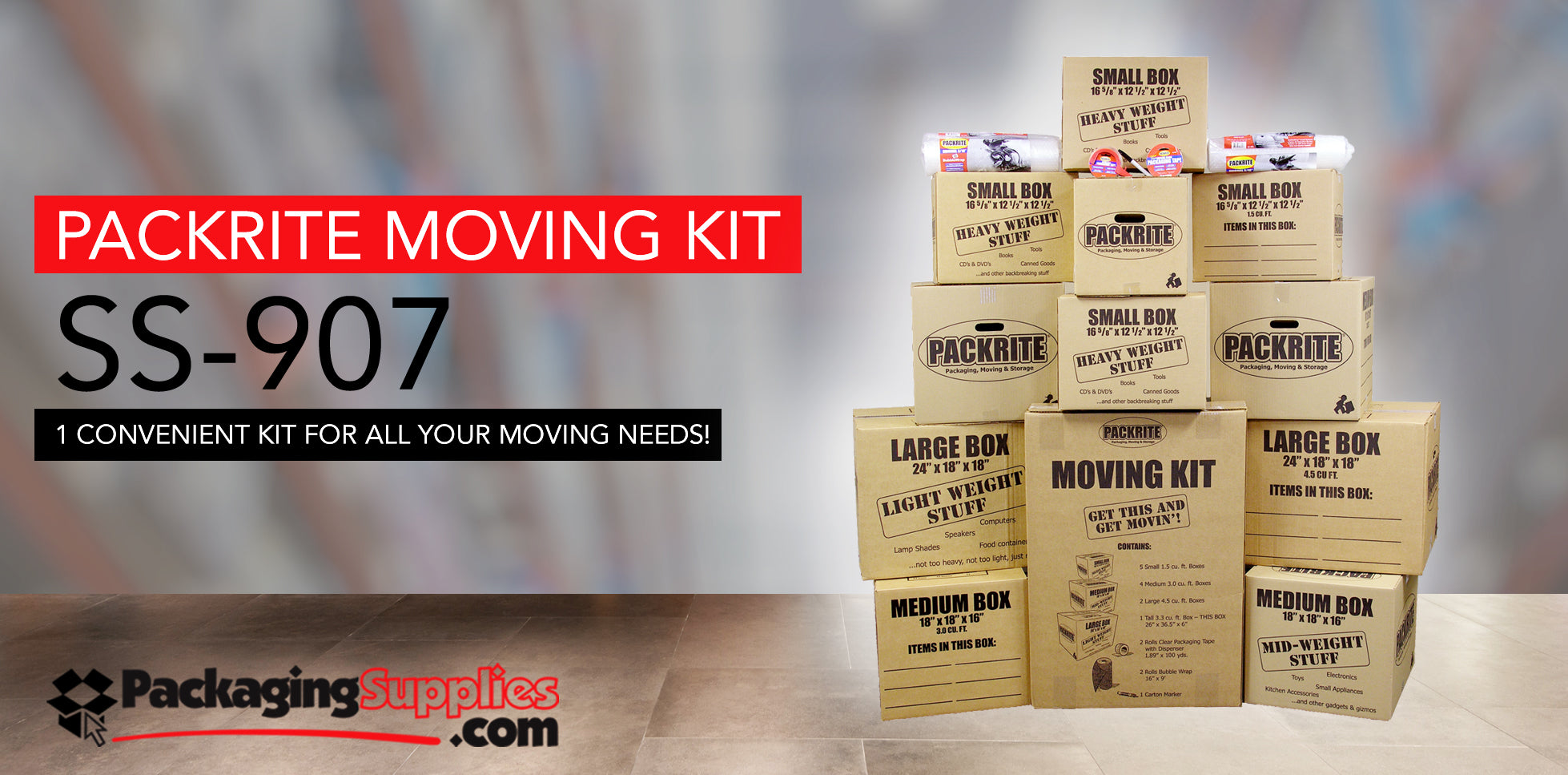 PackRite Moving Kit SS-907