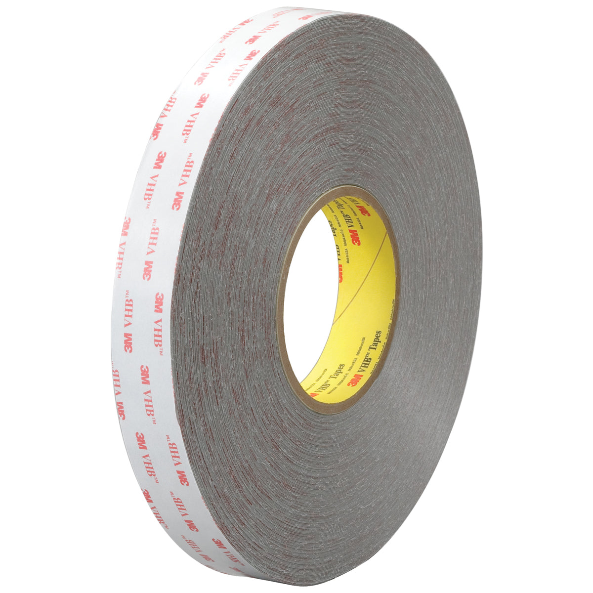 1/2" x 5 yds. Gray 3M 4926 VHB Tape