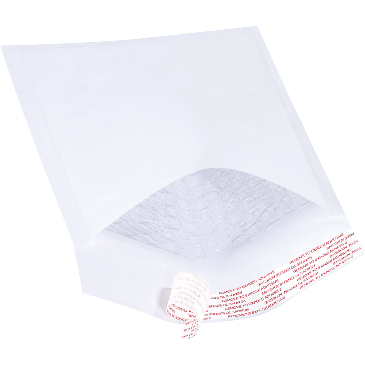 6 x 10 - #0 Self-Seal White Bubble Mailers 250/Case