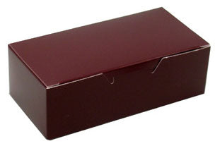 1 Piece Burgundy Candy Boxes