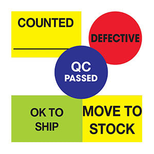 Inventory Control Labels