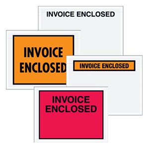 Invoice Enclosed Envelopes