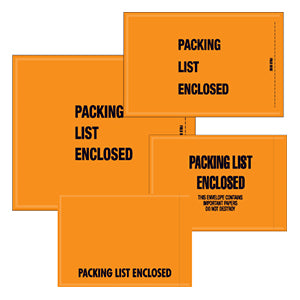 Military Packing List Envelopes