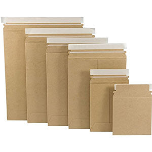 Self-Seal Brown Kraft Rigid Mailers
