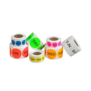 Day of the Week Labels