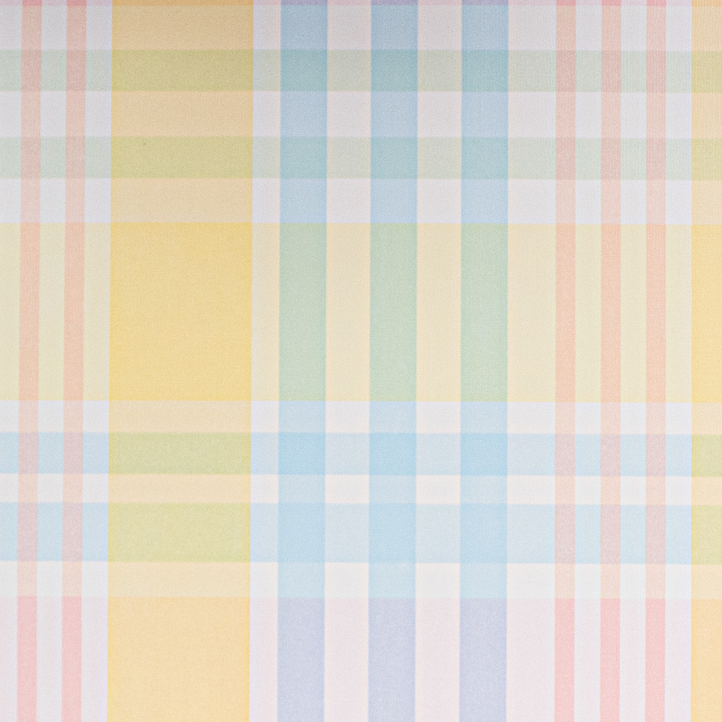 24" x 833 Feet Pastel Plaid Full Ream Gift Wrap