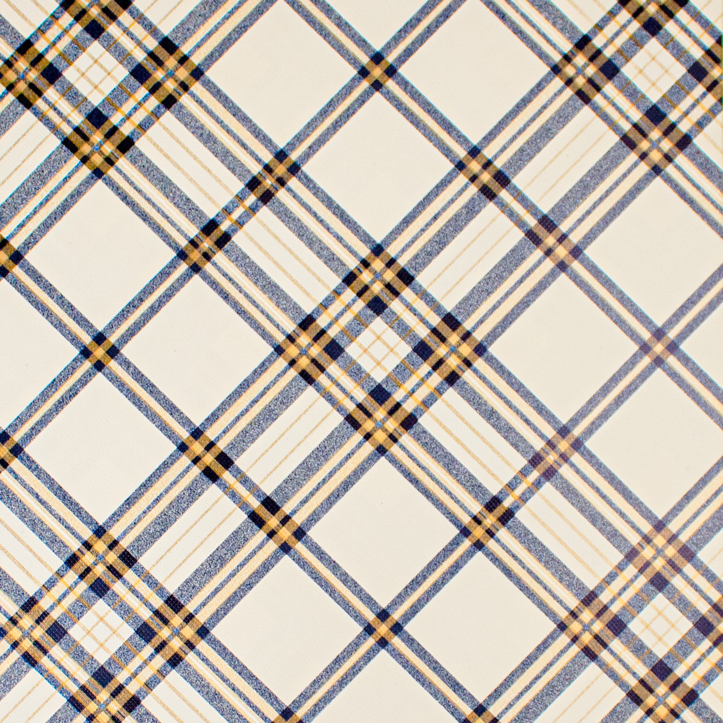 24" x 833 Feet Pristine Plaid Full Ream Gift Wrap