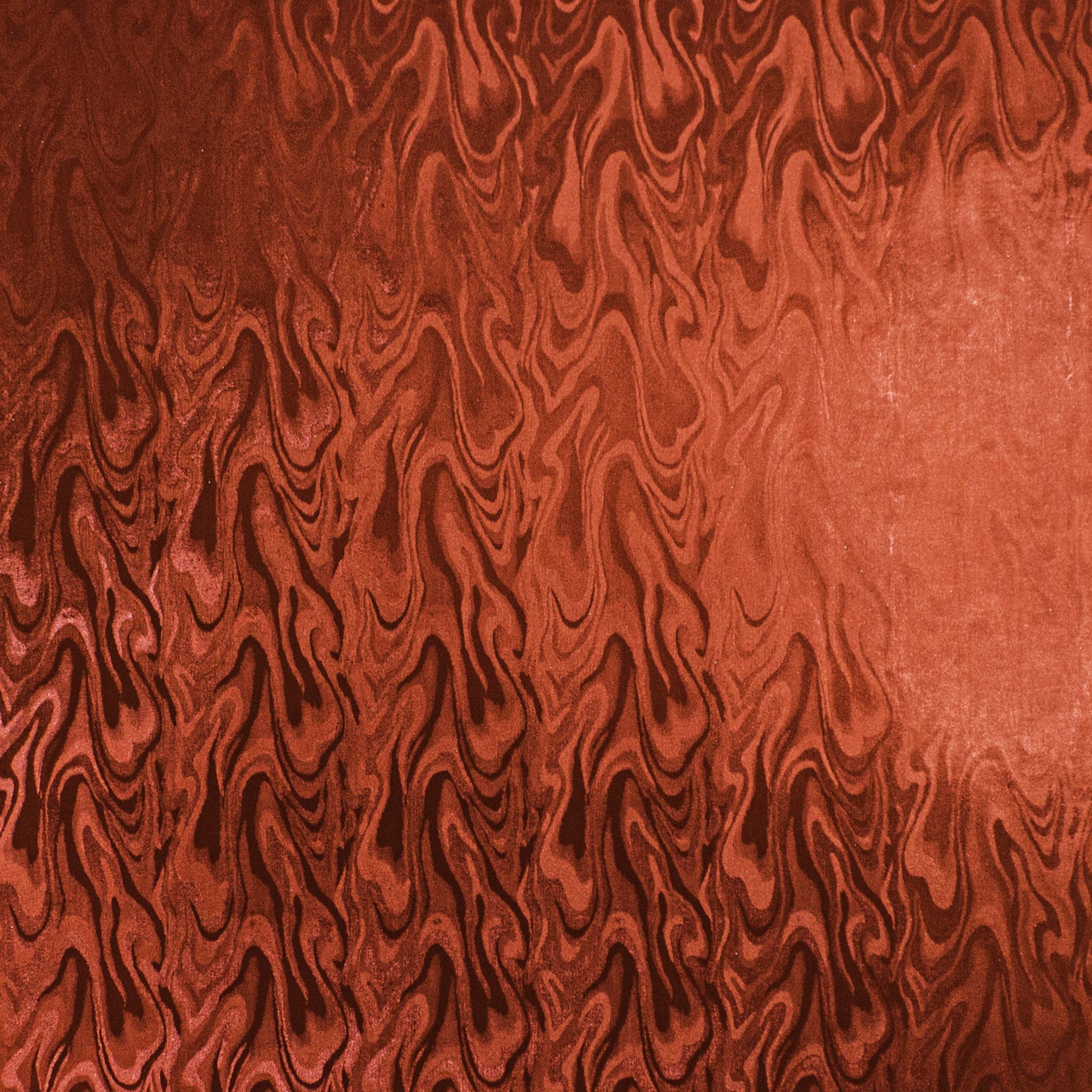 24" x 417 Feet Red Cloud Nine Half Ream Gift Wrap