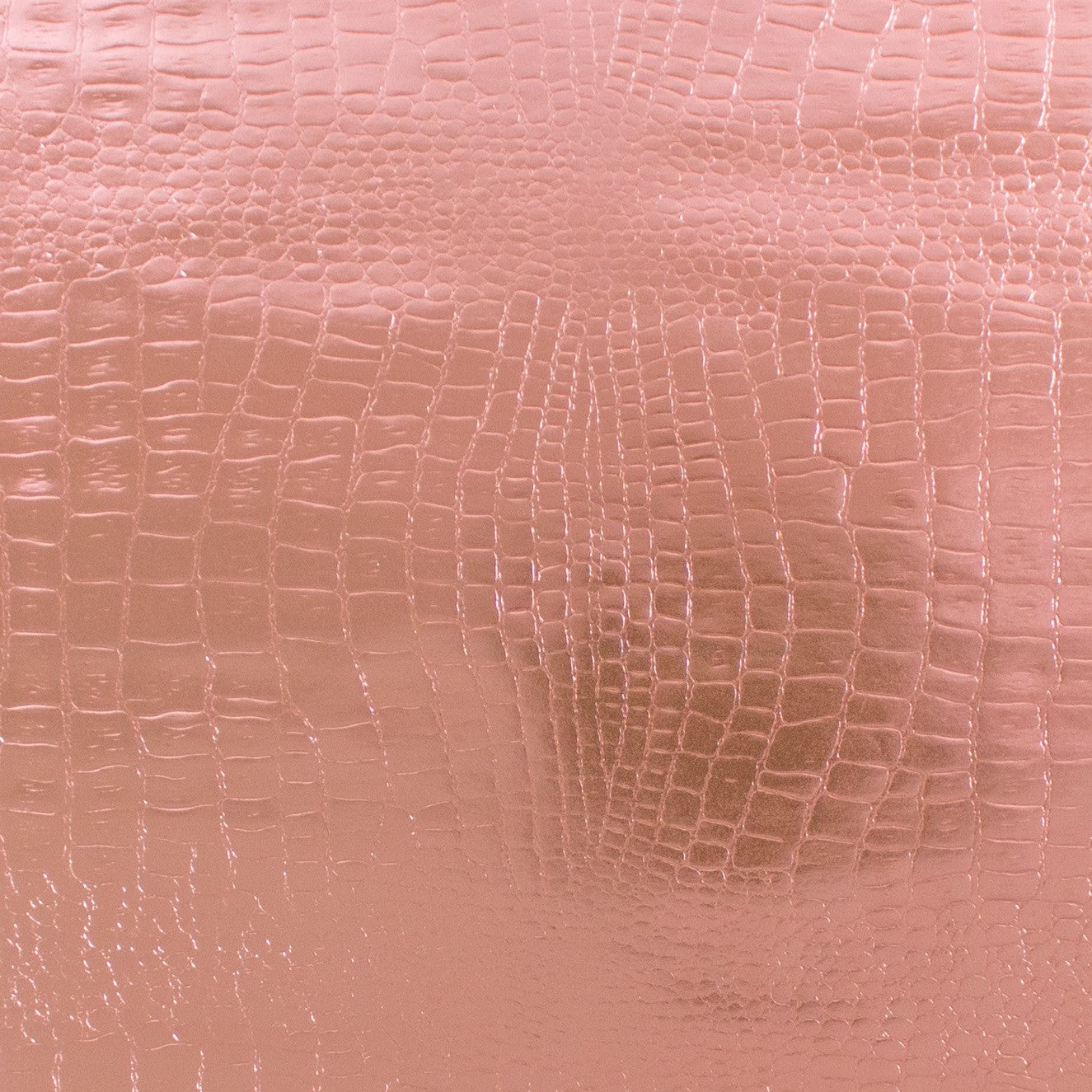 24" x 417 Feet Rose Gold Emb Gator Half Ream Gift Wrap