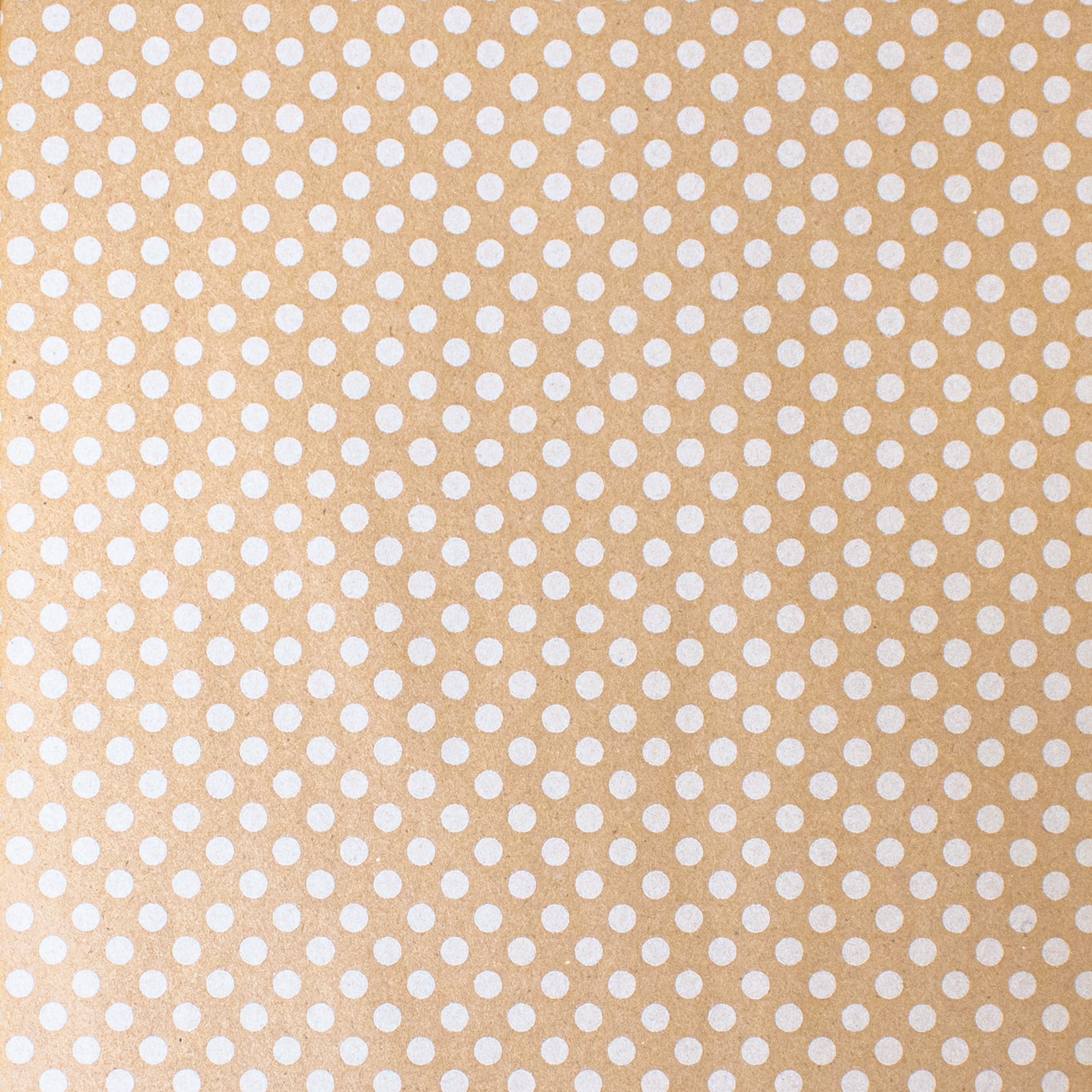24" x 417 Feet White Dots Half Ream Gift Wrap