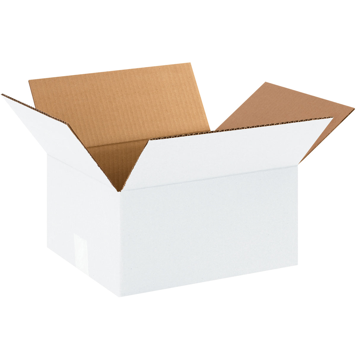 12 x 10 x 6 White Corrugated Boxes
