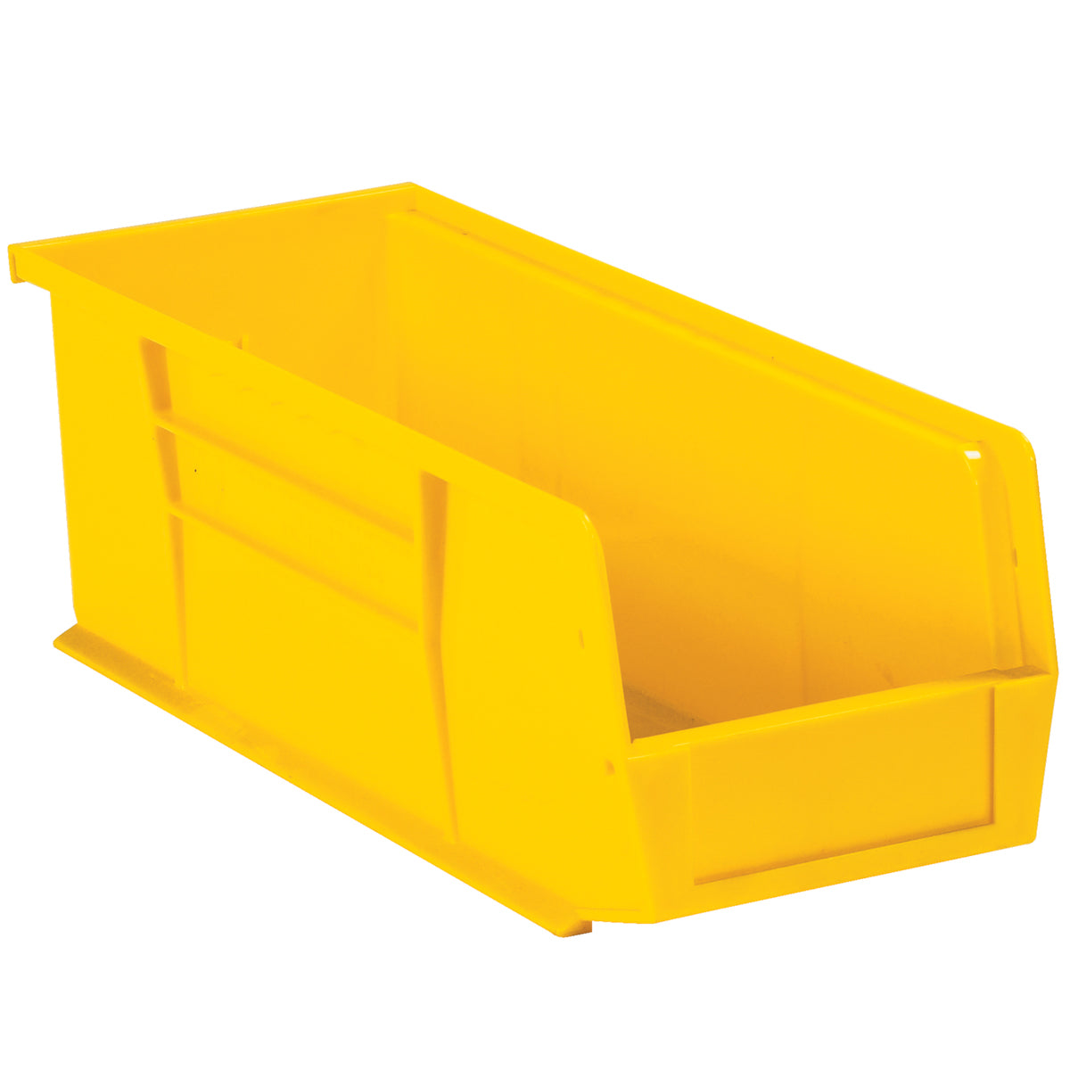 14 3/4 x 8 1/4 x 7 Yellow Plastic Bin Boxes