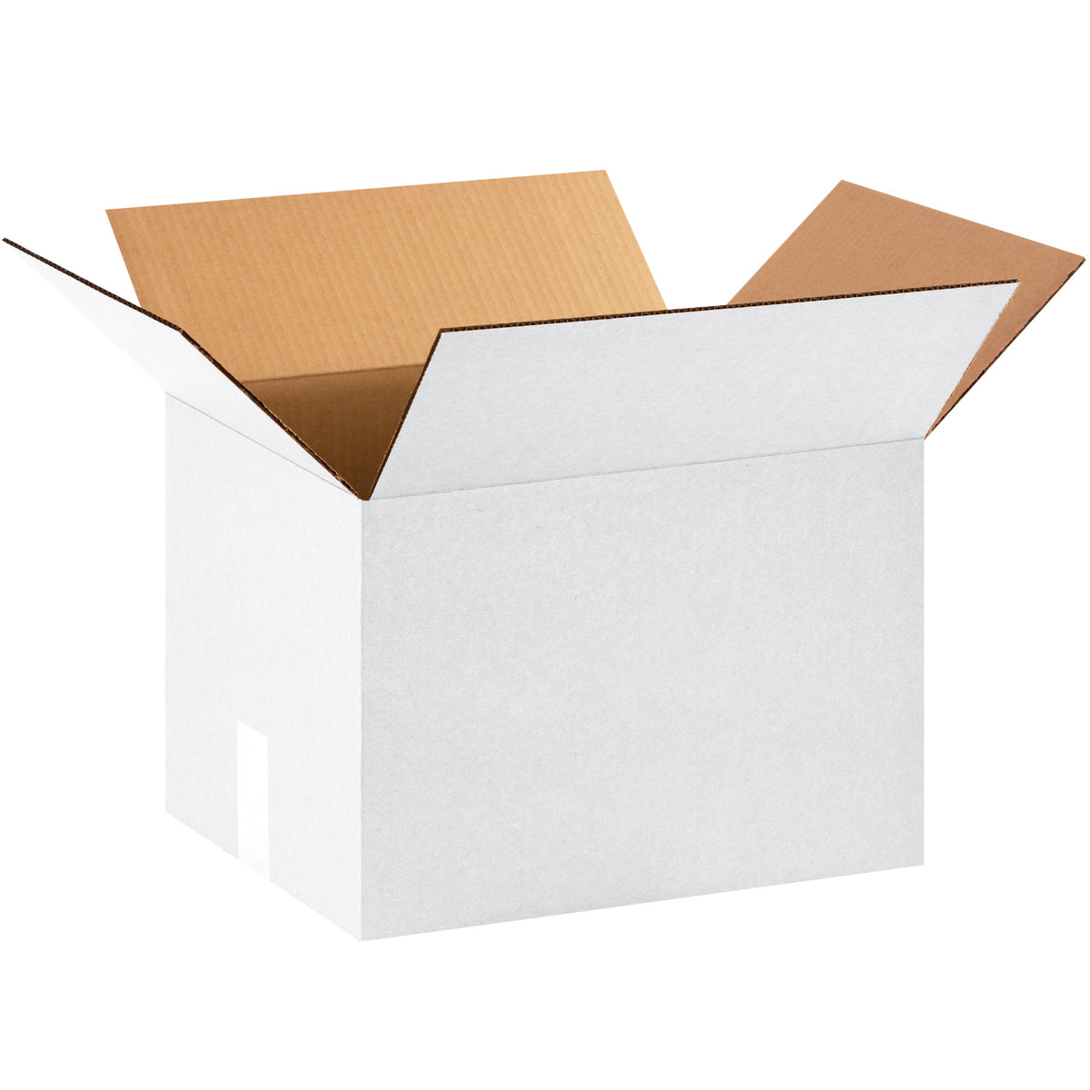 15 x 12 x 10 White Corrugated Boxes
