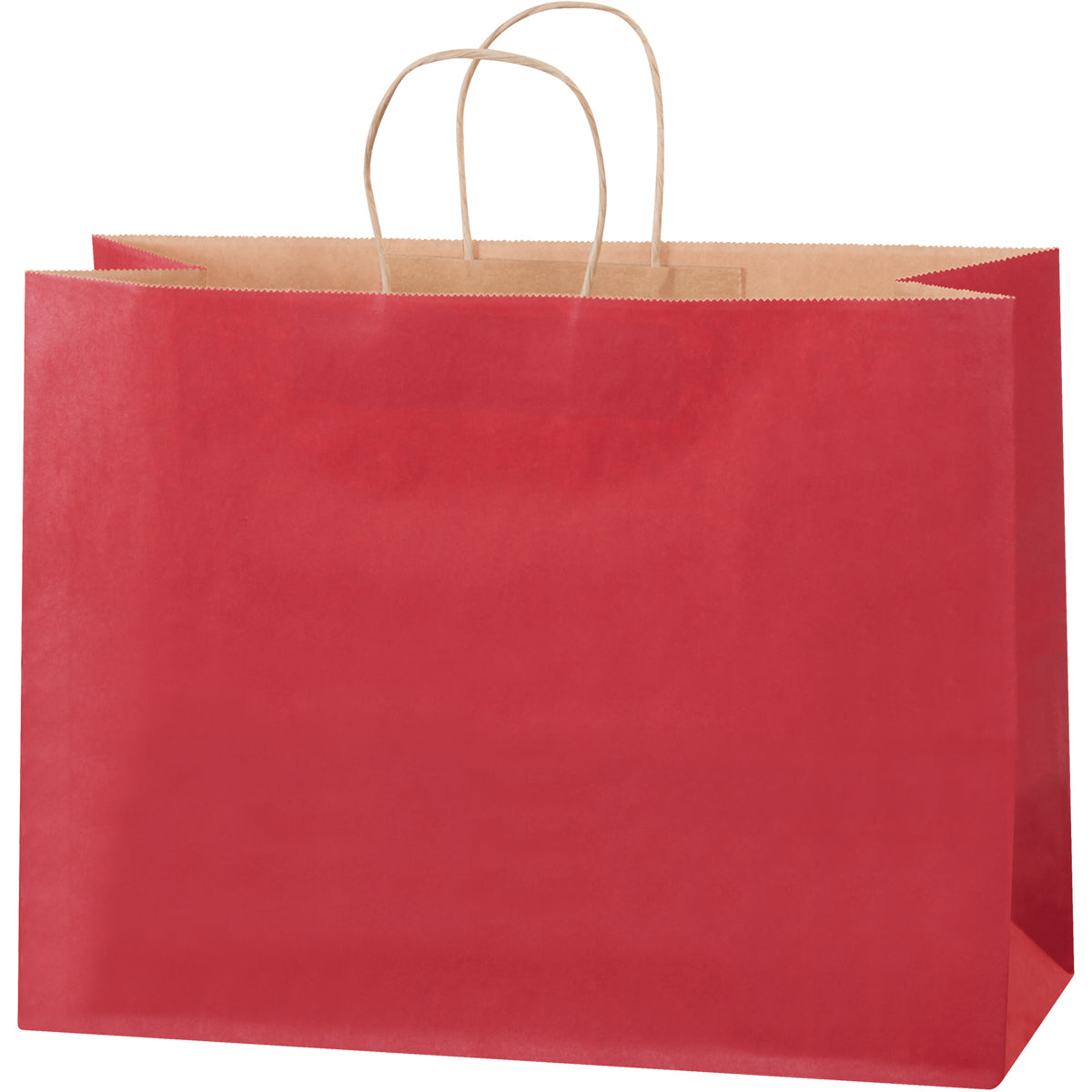 16 x 6 x 13 Red Shopping Bags w/ Handles