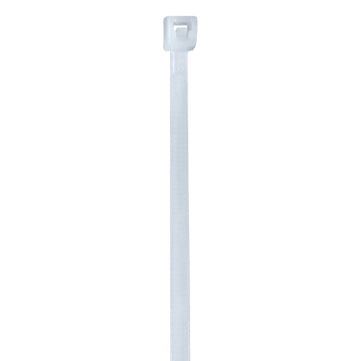 7" (18 lb Tensile) Clear Nylon Cable Ties