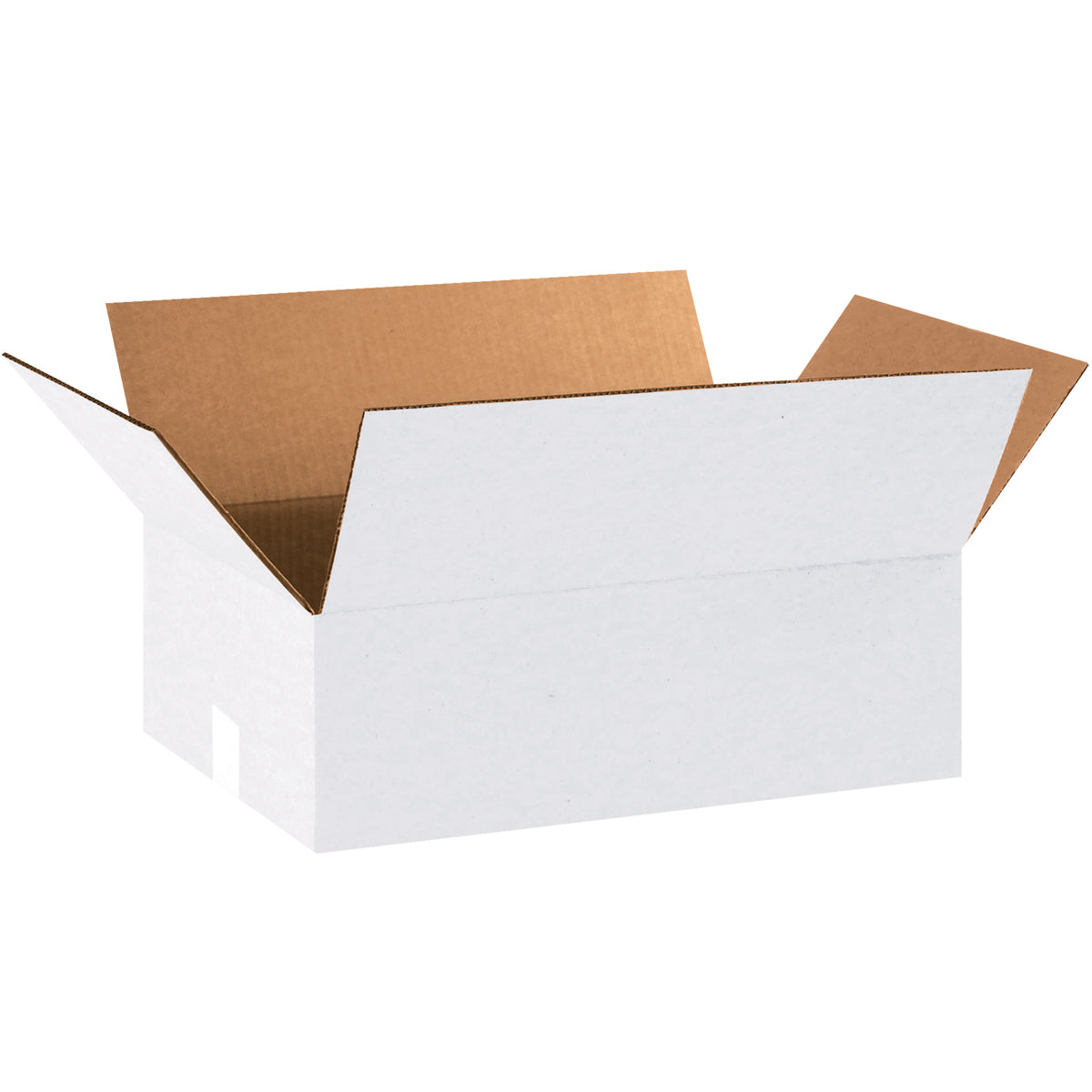 18 x 12 x 6 White Corrugated Boxes