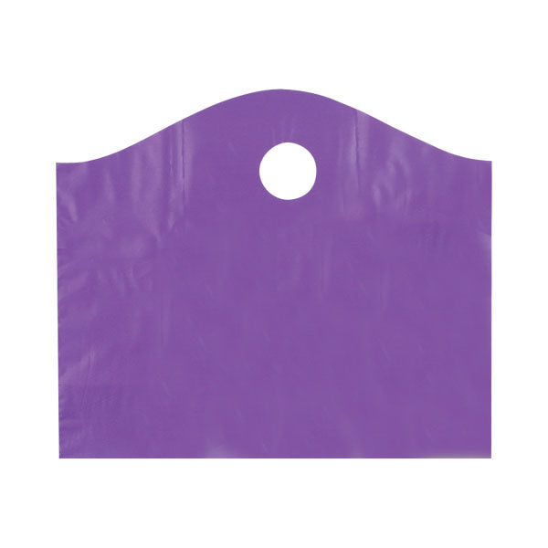 18 x 15 x 6 Purple Superwave Bags w/ Die Cut Handle
