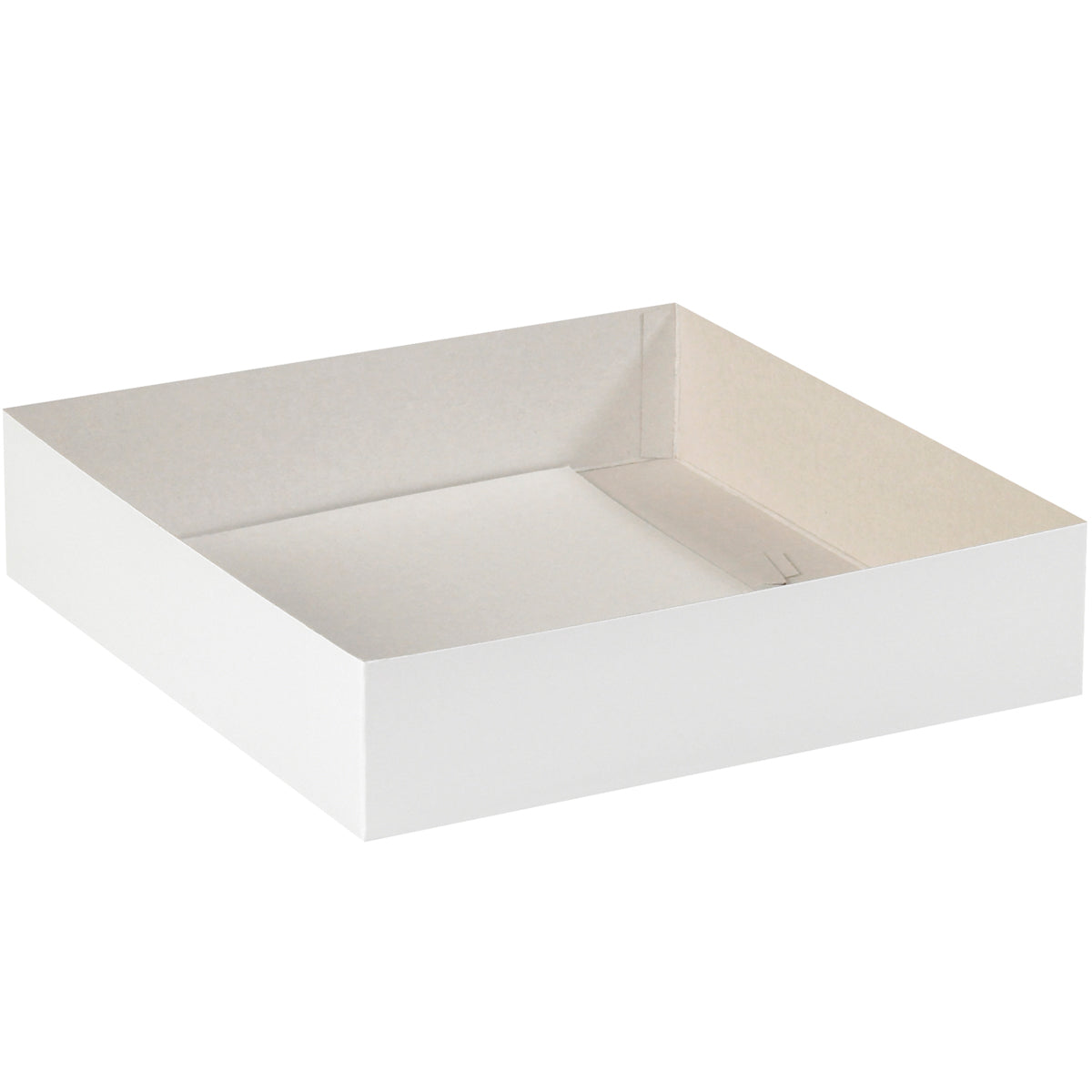 19 x 12 x 3 White Deluxe Gift Box Bottoms