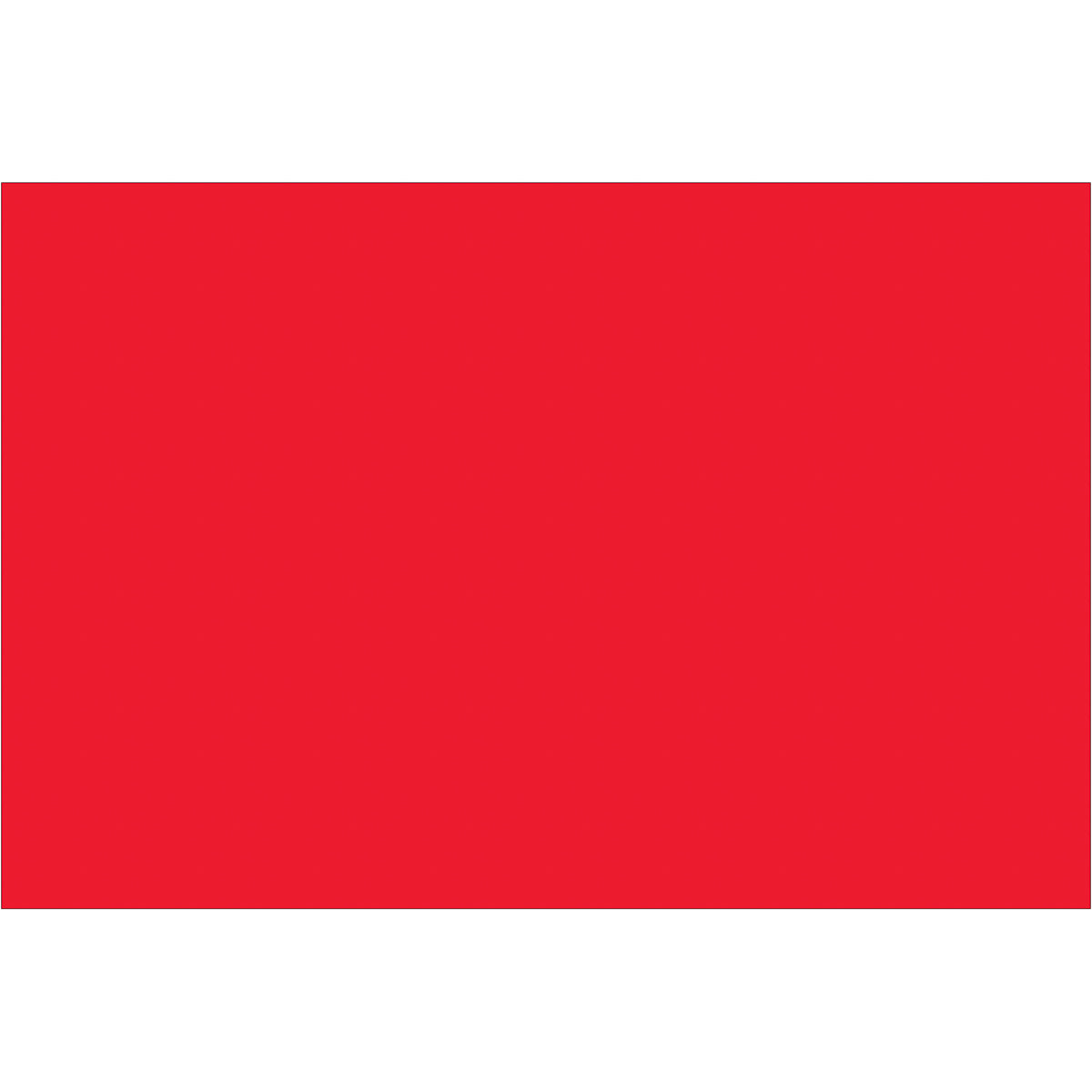 2 x 3" Fluorescent Red Inventory Rectangle Labels 500/Roll