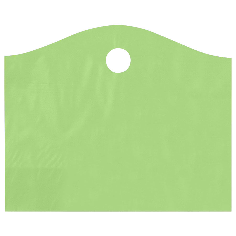 22 x 18 x 8 Citrus Green Superwave Bags w/ Die Cut Handle
