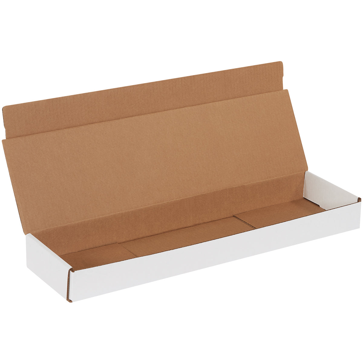 22 x 6 x 2 White Corrugated Mailers