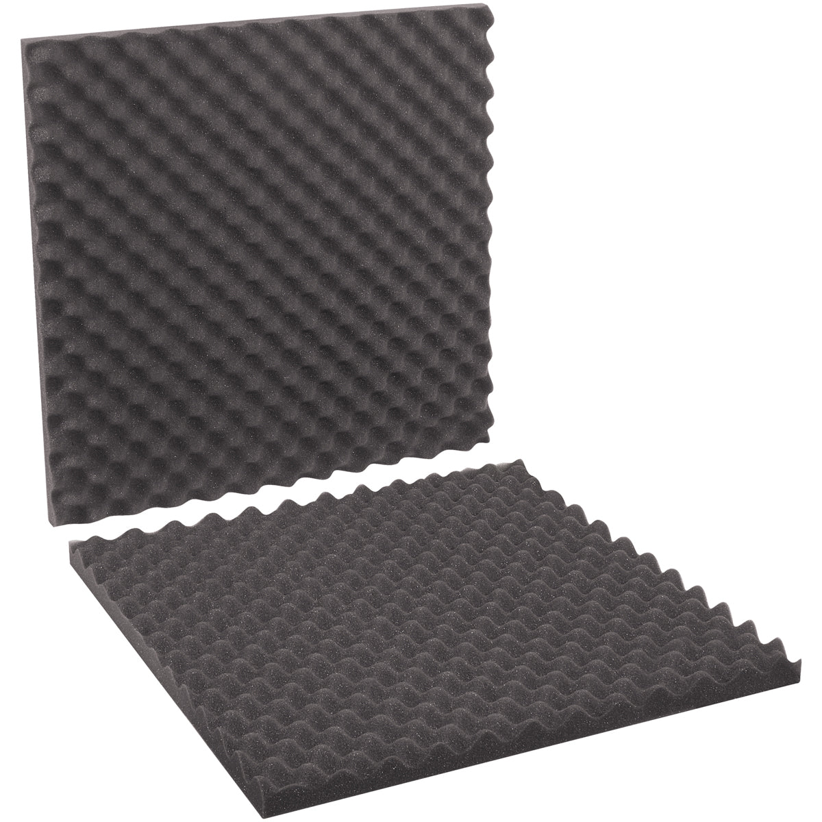 24 x 24 x 2 Charcoal Convoluted Foam Sets