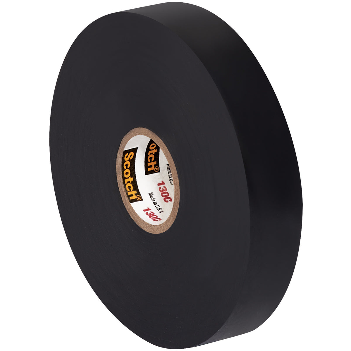 3/4" x 30 Feet Black 3M 130C Electrical Tape 24/Case