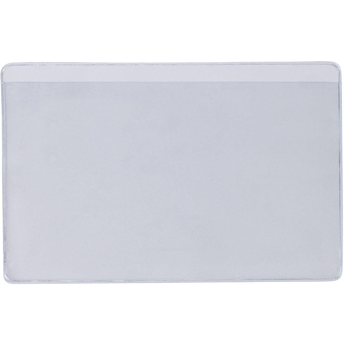 3 x 5 Super-Scan Press-On Vinyl Envelopes - Long Side Open