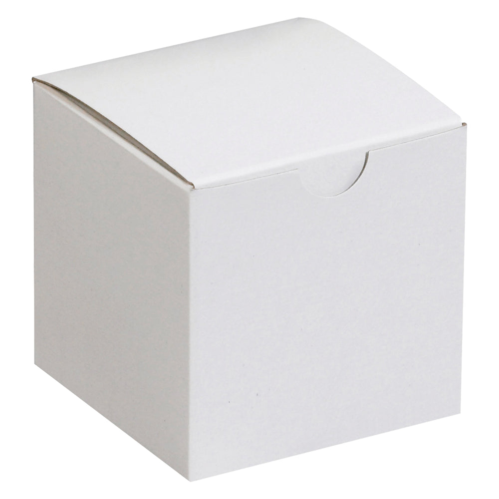 10 x 5 x 4 White (Flat Finish) Gift Box - PackagingSupplies.com