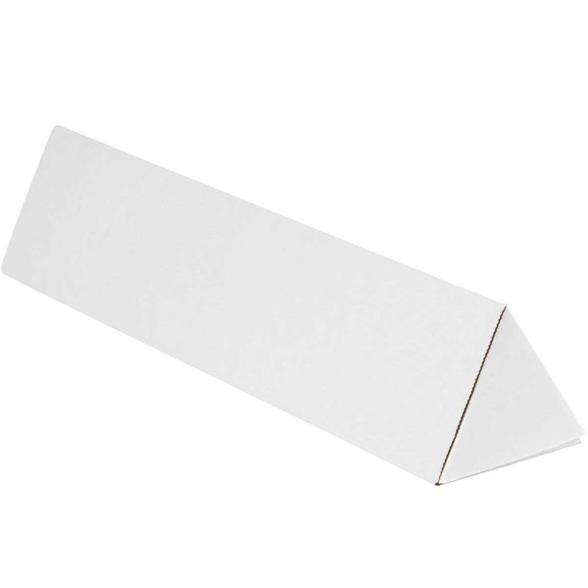 3 x 30 1/4 Triangular White Corrugated Mailing Tube