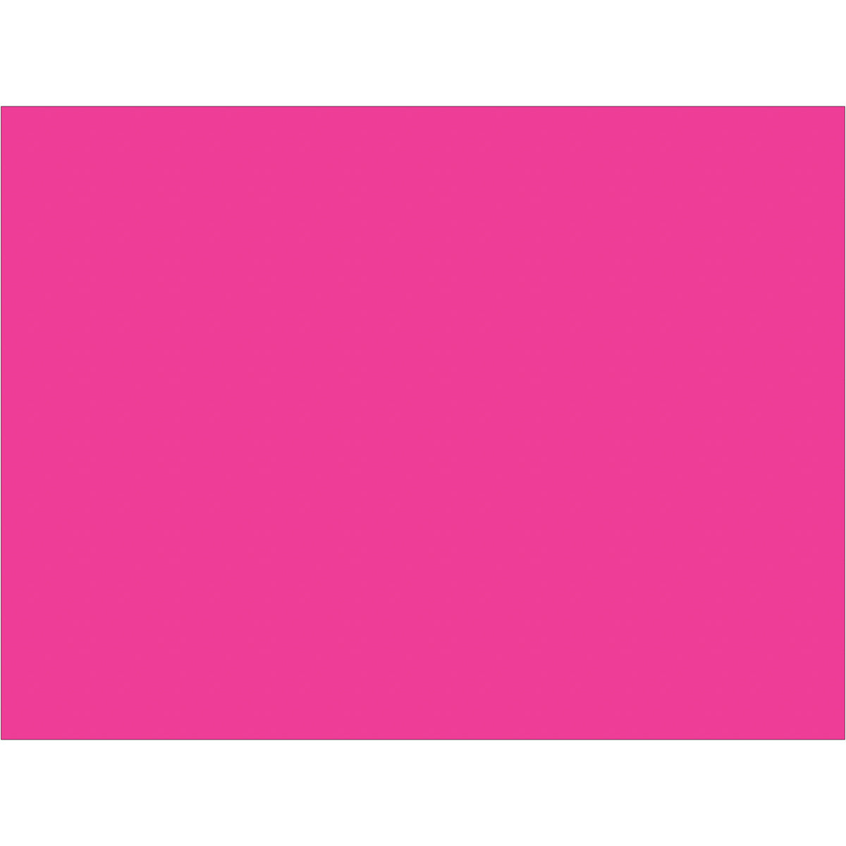 3 x 4" Fluorescent Pink Inventory Rectangle Labels 500/Roll