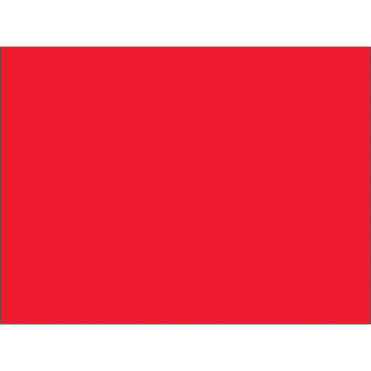 3 x 4" Fluorescent Red Inventory Rectangle Labels 500/Roll