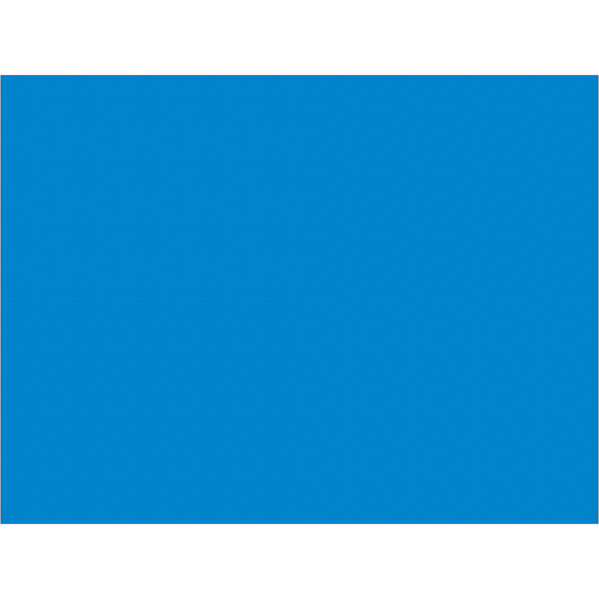 3 x 4" Light Blue Inventory Rectangle Labels 500/Roll