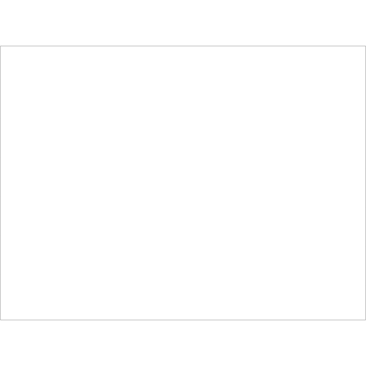 3 x 4" White Inventory Rectangle Labels 500/Roll