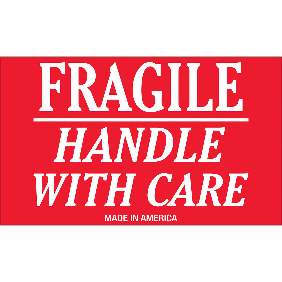 Handle With Care Labels