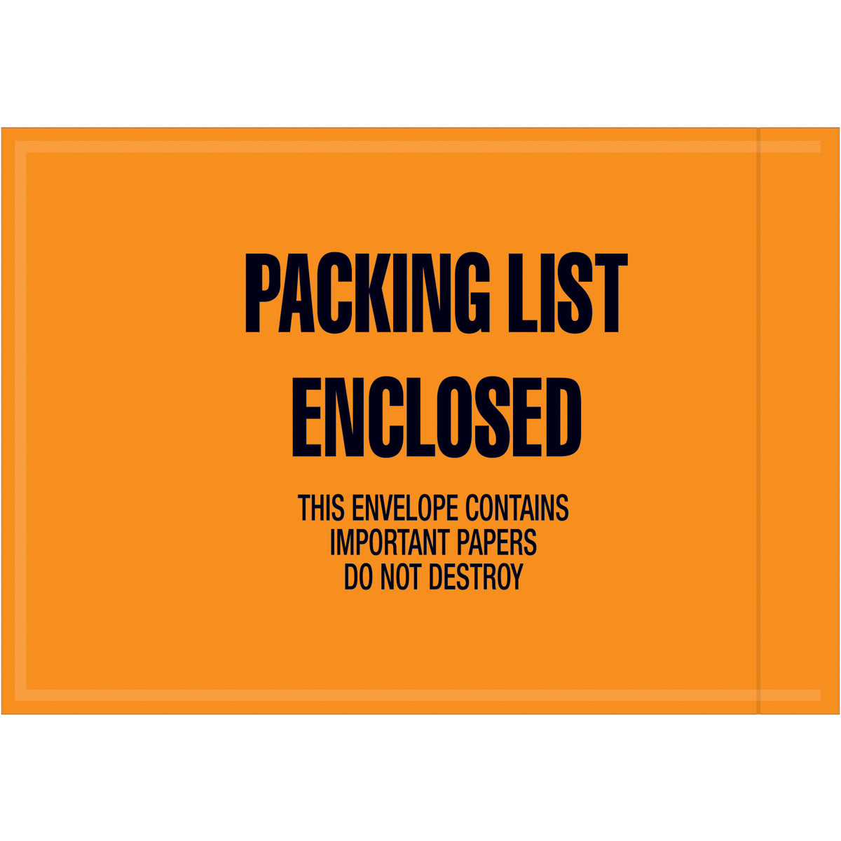 4-1/2 x 6 Military Packing List Envelopes (Do Not Destroy)