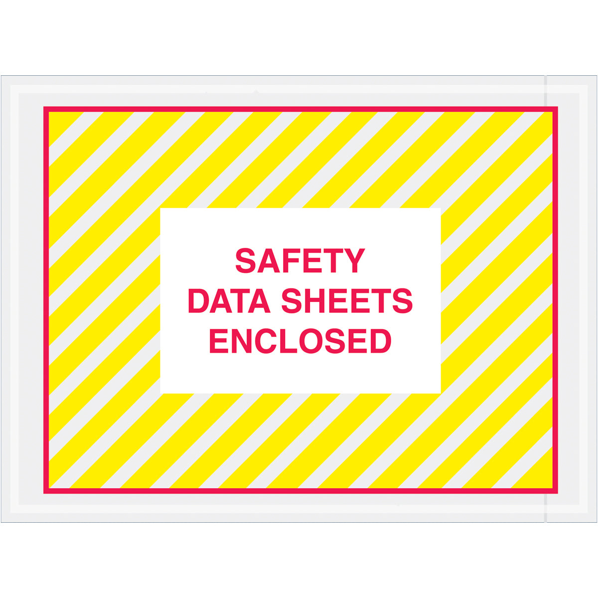 4 1/2 x 6 Safety Data Sheets Enclosed SDS Envelopes