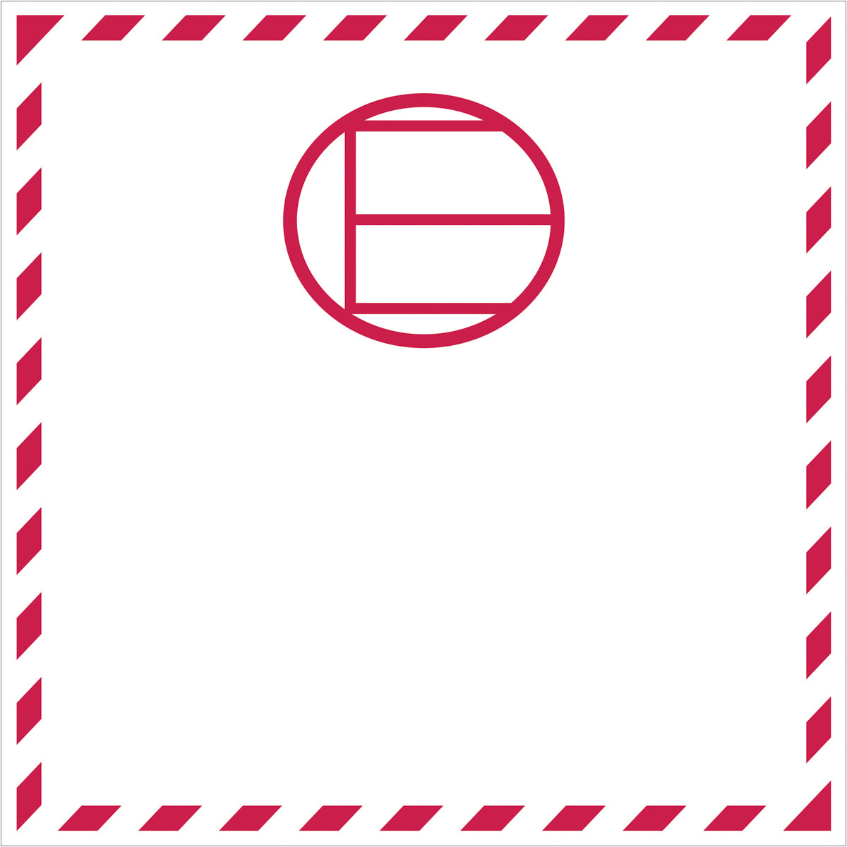 4 1/4 x 4 1/4" - Air Labels Excepted Quantities Labels 500/Roll