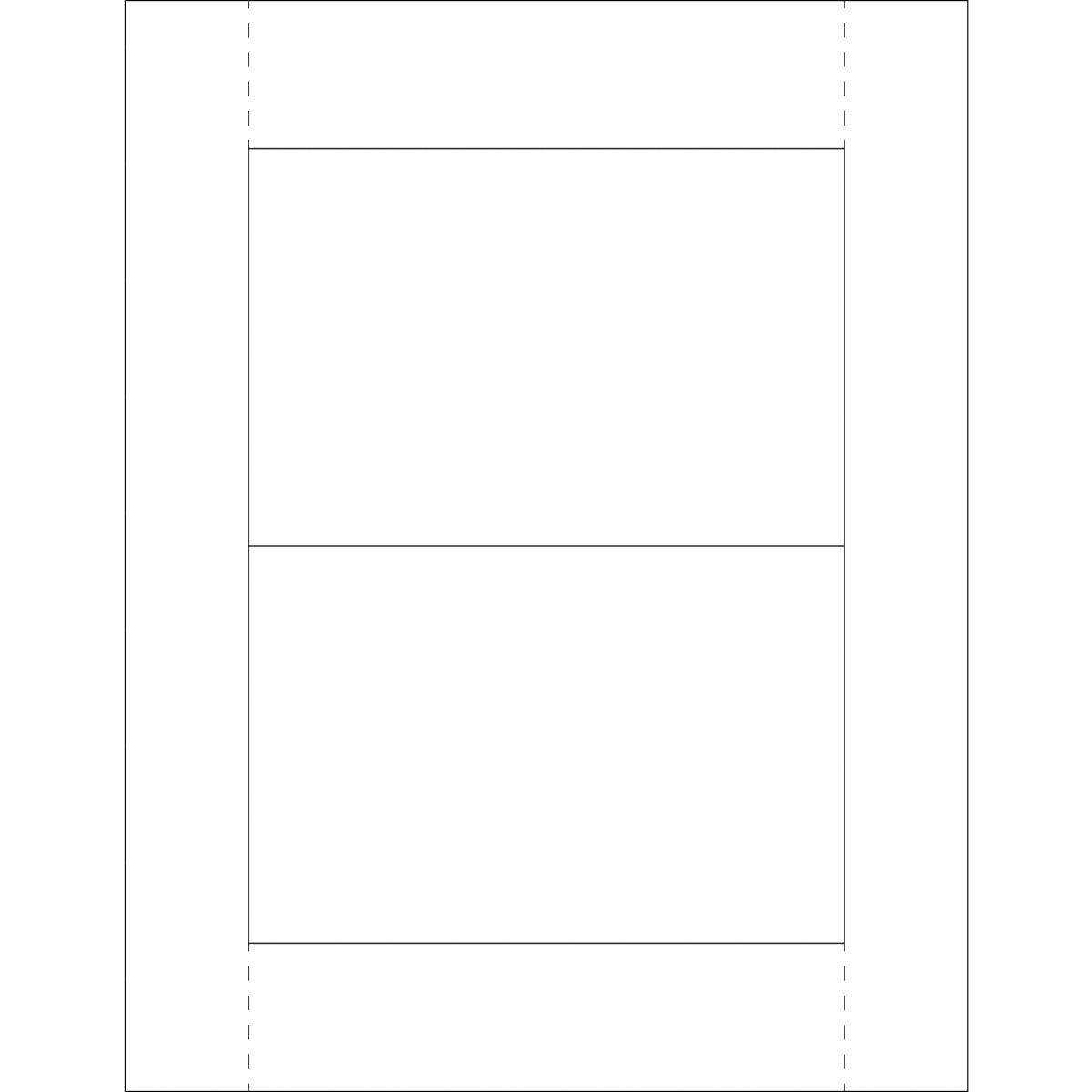 4 x 6 Vinyl Envelope Insert Cards