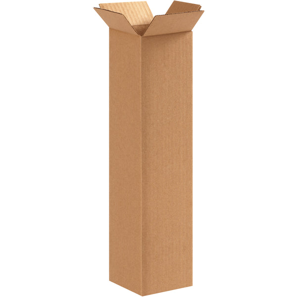 4 x 4 x 3 Corrugated Boxes - PackagingSupplies.com