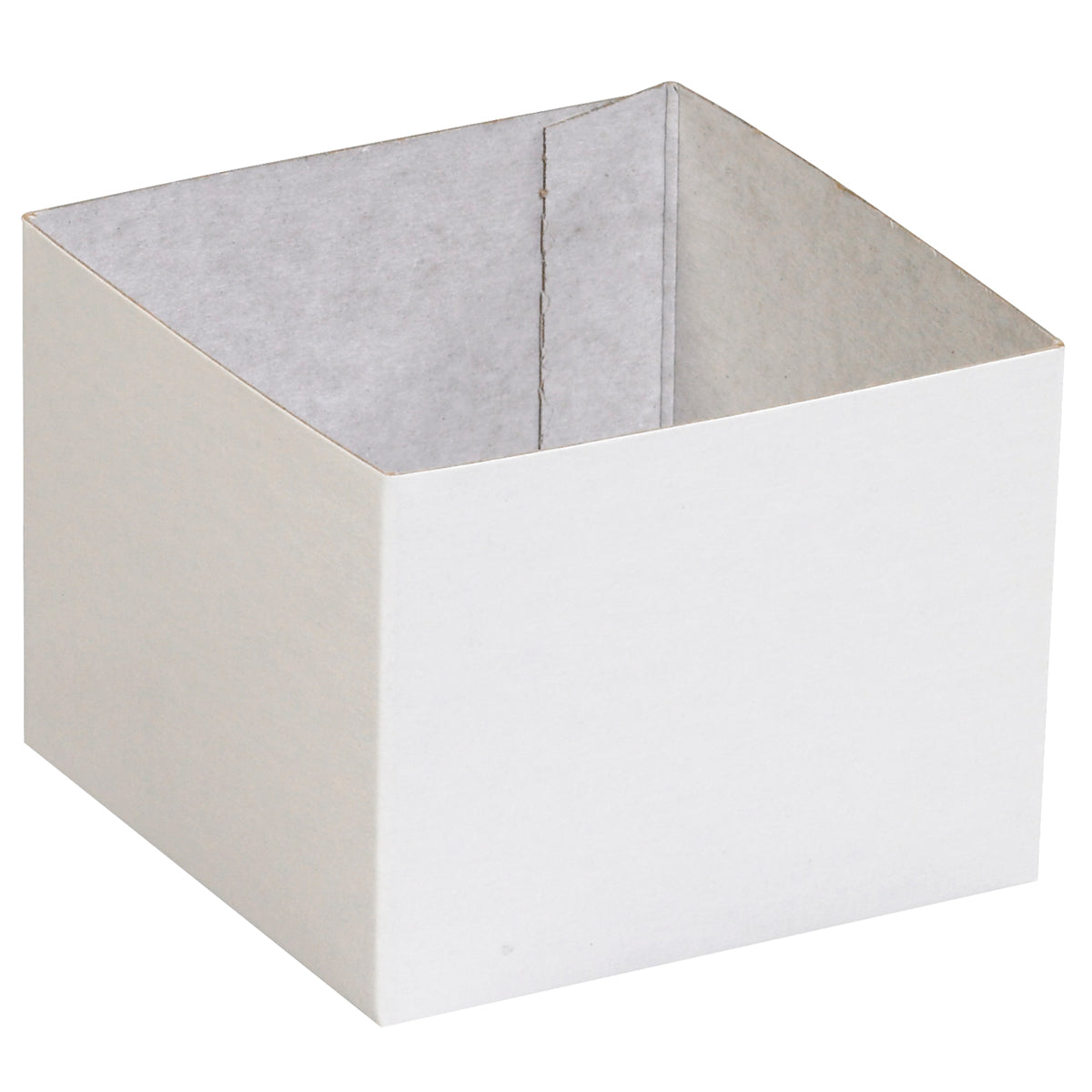 4 x 4 x 3 White Deluxe Gift Box Bottoms