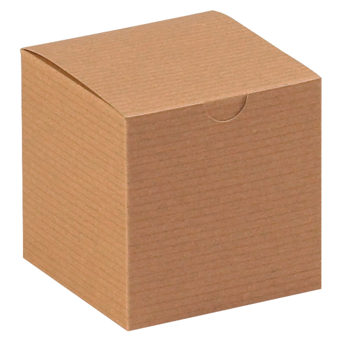 4 x 4 x 4 Kraft (Brown) Gift Box