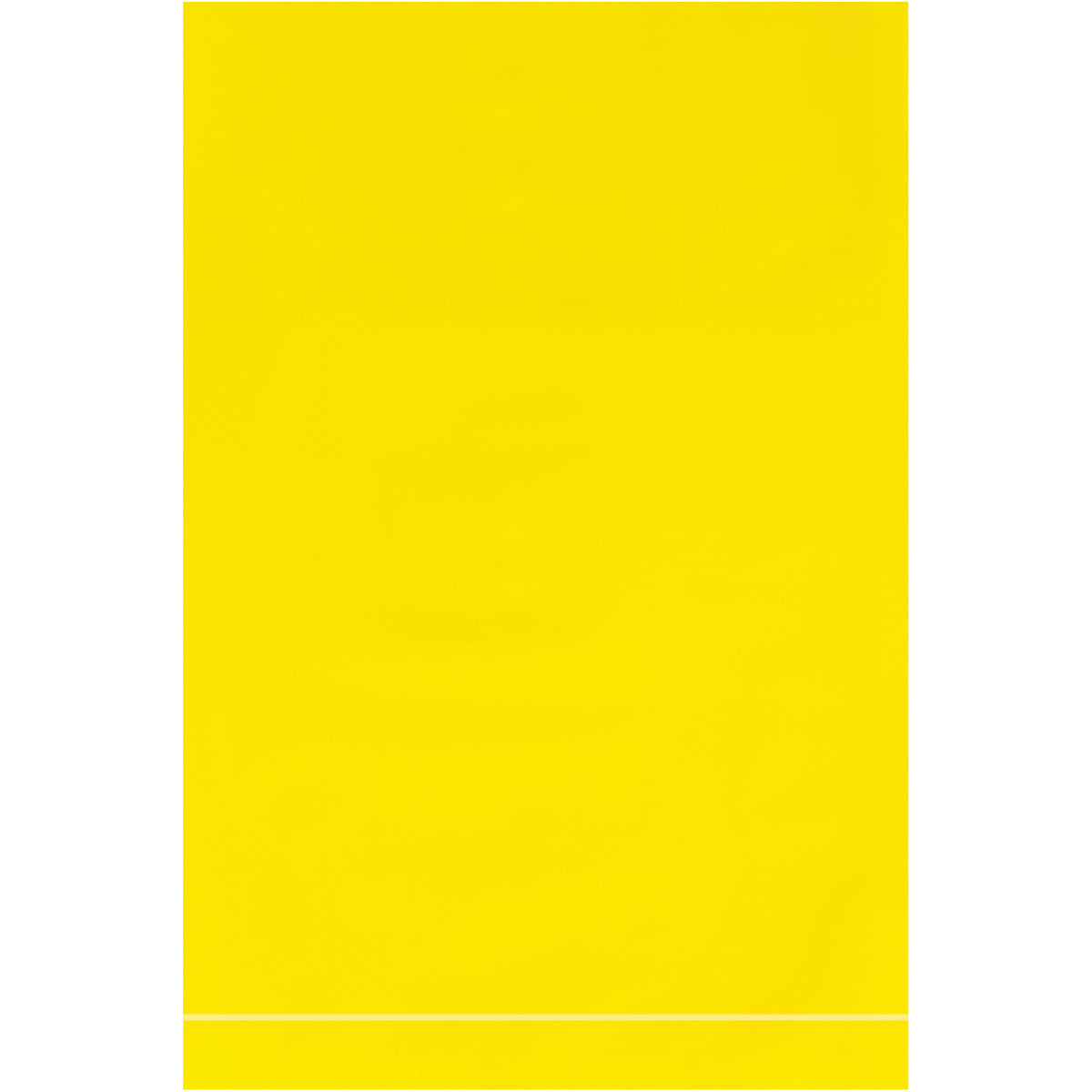 4 x 6" 2 Mil Yellow Flat Poly Bags