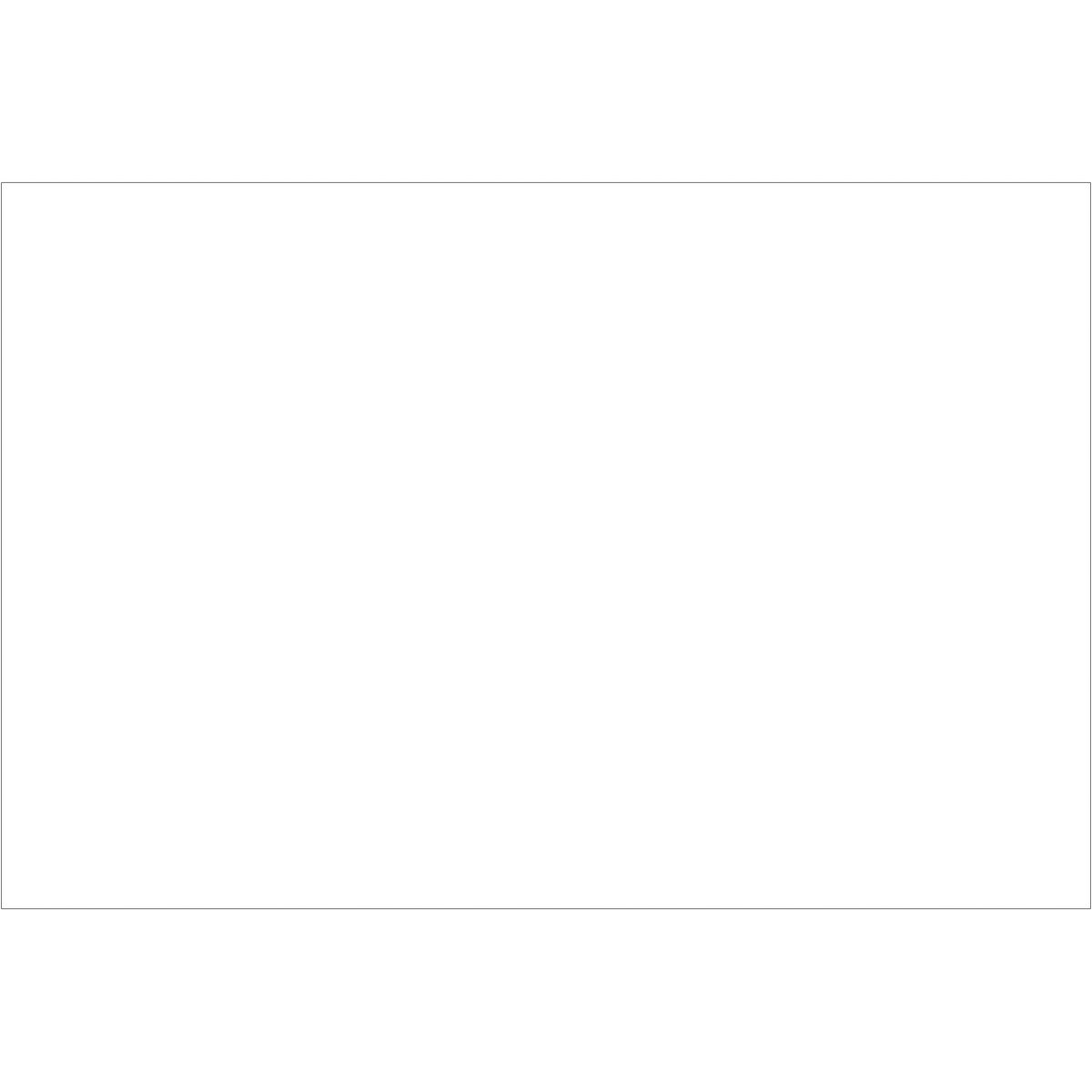 4 x 6" White Inventory Rectangle Labels 500/Roll