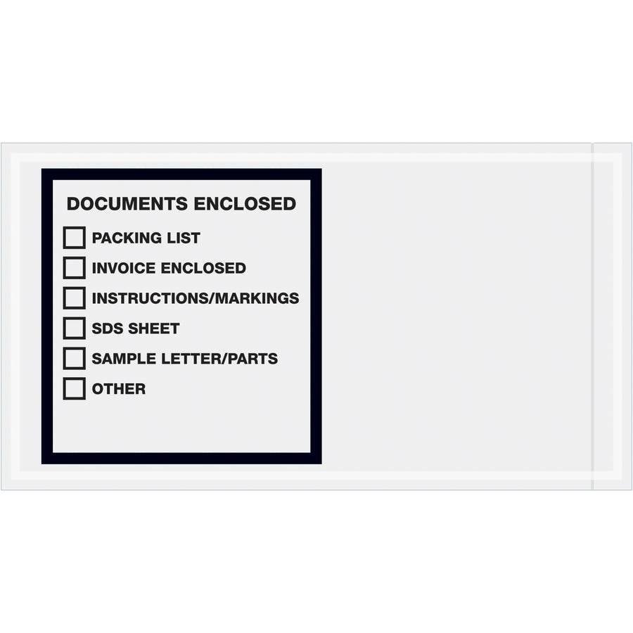 6-1/2 x 5 WHITE MSDS Enclosed Envelopes - PackagingSupplies.com