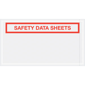 6-1/2 x 5 WHITE MSDS Enclosed Envelopes - PackagingSupplies.com