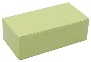 5-1/2 x 2-3/4 x 1-3/4 (1/2 lb.) Yellow 1 Piece Candy Boxes