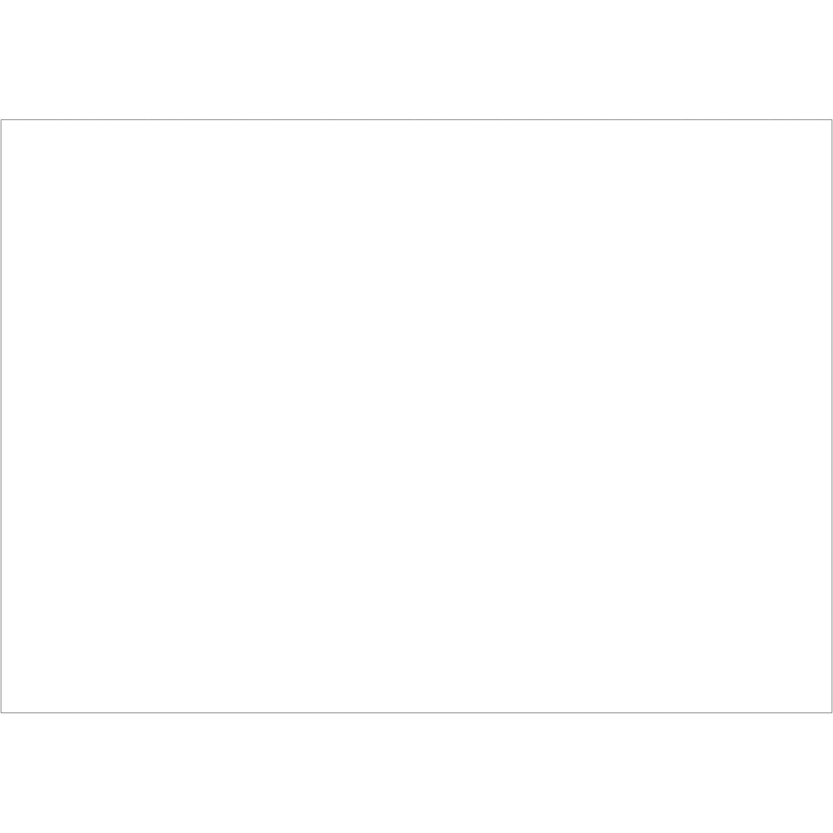 5 x 7" White Inventory Rectangle Labels 500/Roll