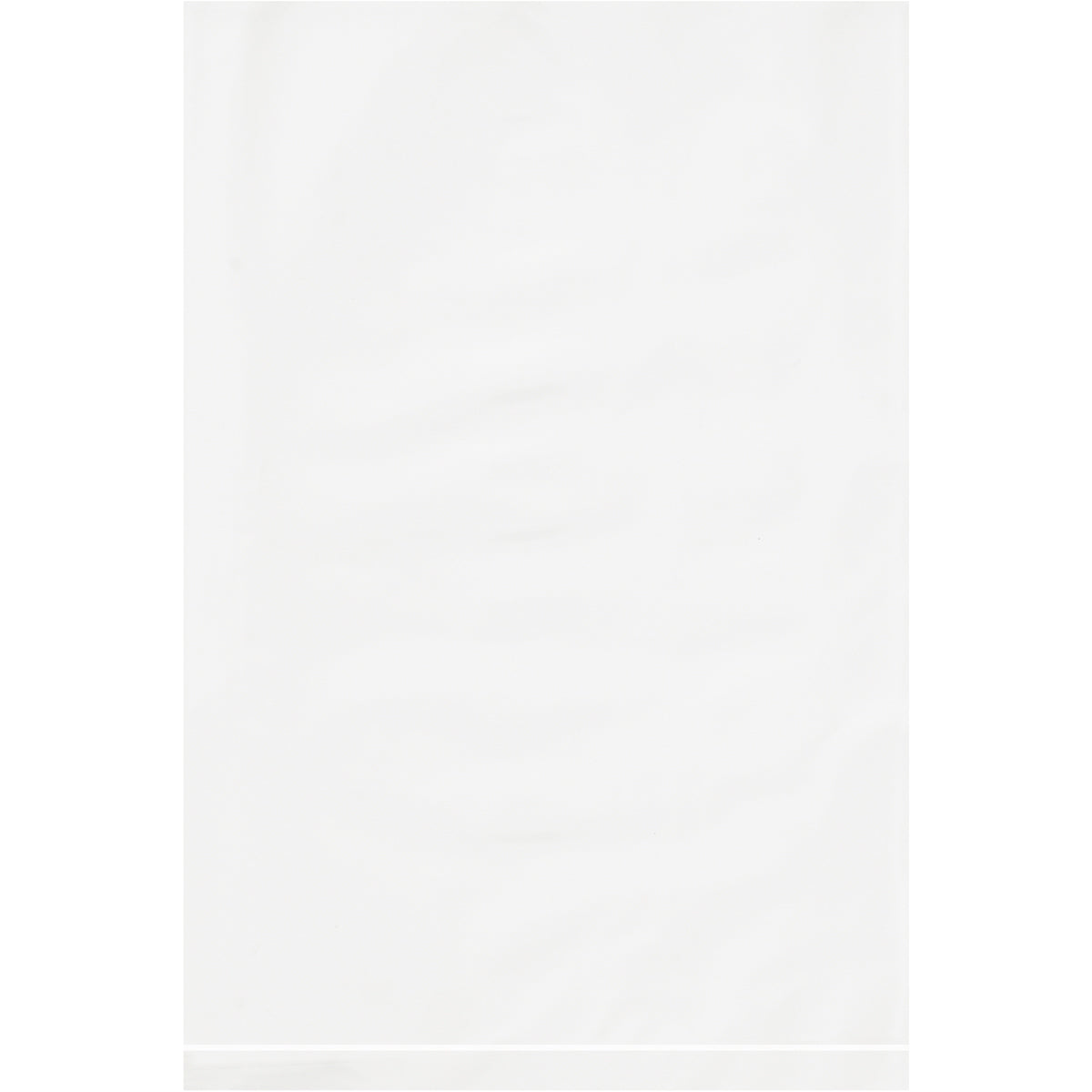 6 x 9" 2 Mil White Flat Poly Bags