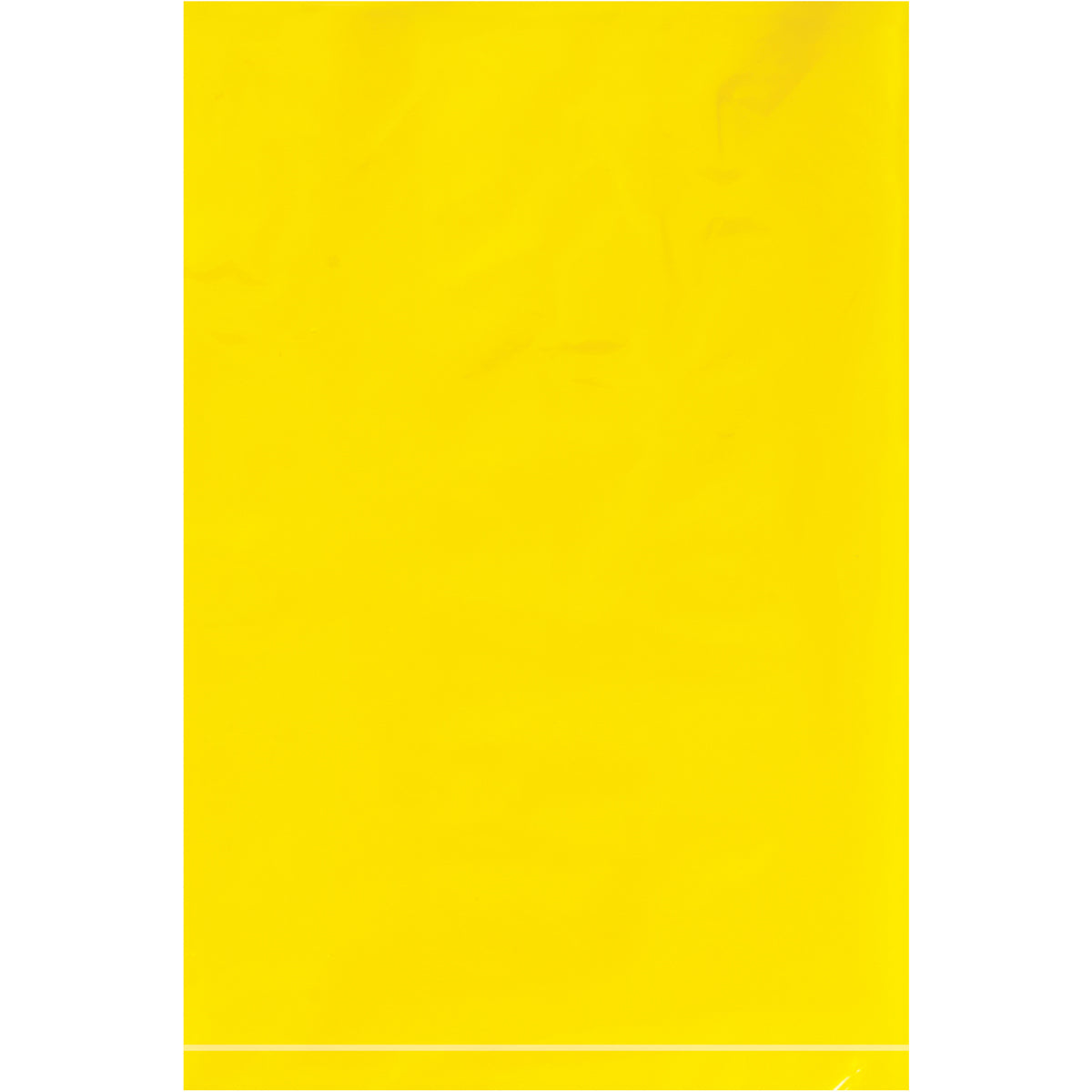 6 x 9" 2 Mil Yellow Flat Poly Bags